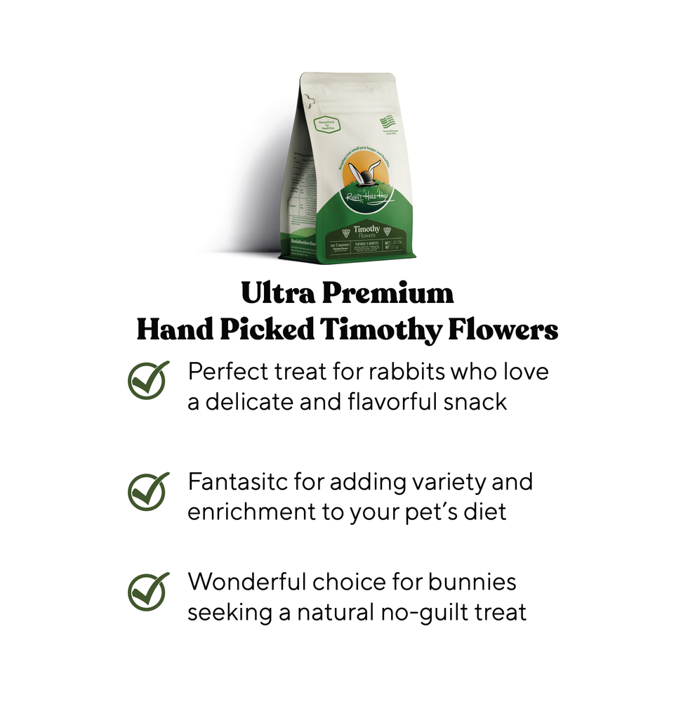 Hand Harvested Timothy Hay Flowers