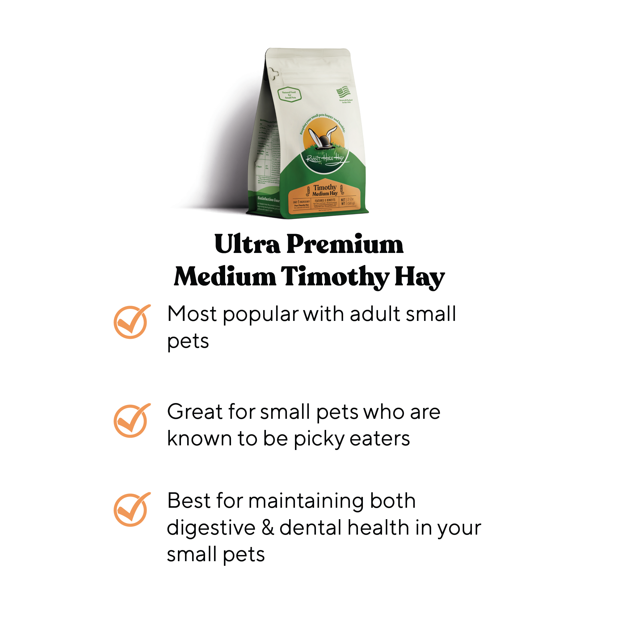 Ultra Premium Medium Timothy Hay